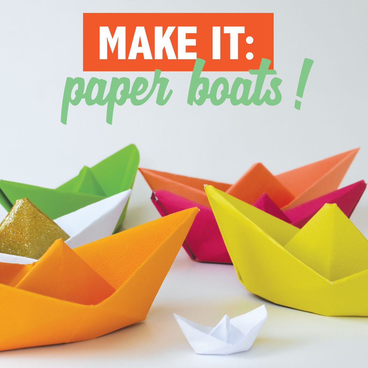 Make It: Paper Boats! » I Love Inspire(d)